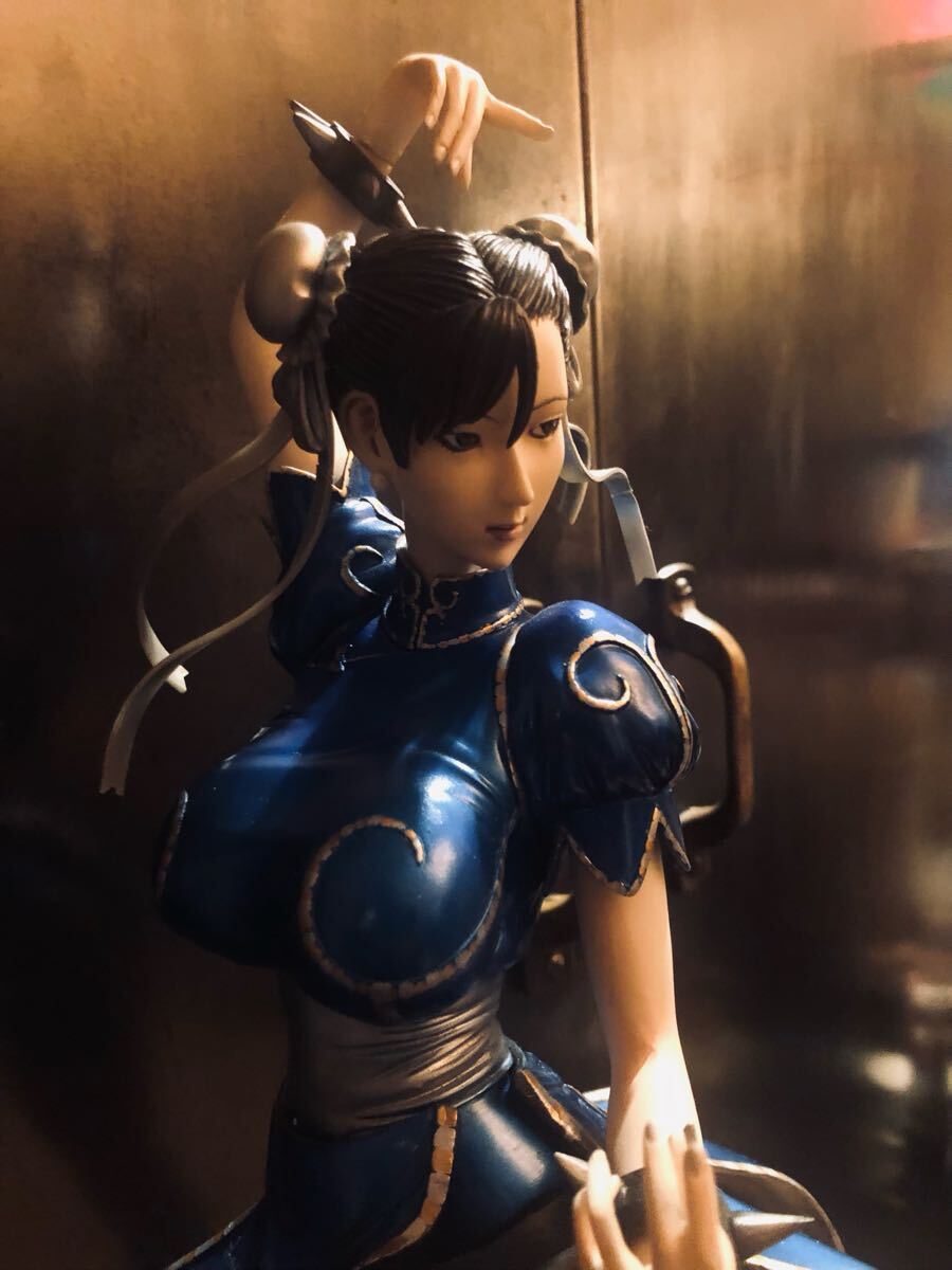 ストリートファイター 春麗 1/4 ガレージキット 完成品 塗装済み ストリートファイター 春麗 1/4 ガレージキット 完成品 塗装済み