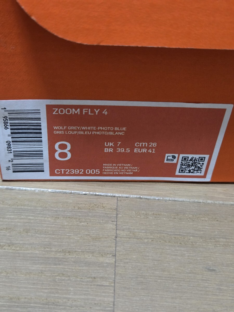 Yahoo!オークション - 新品 NIKE ZOOM FLY 4 ナイキ ズーム フライ 4 2...