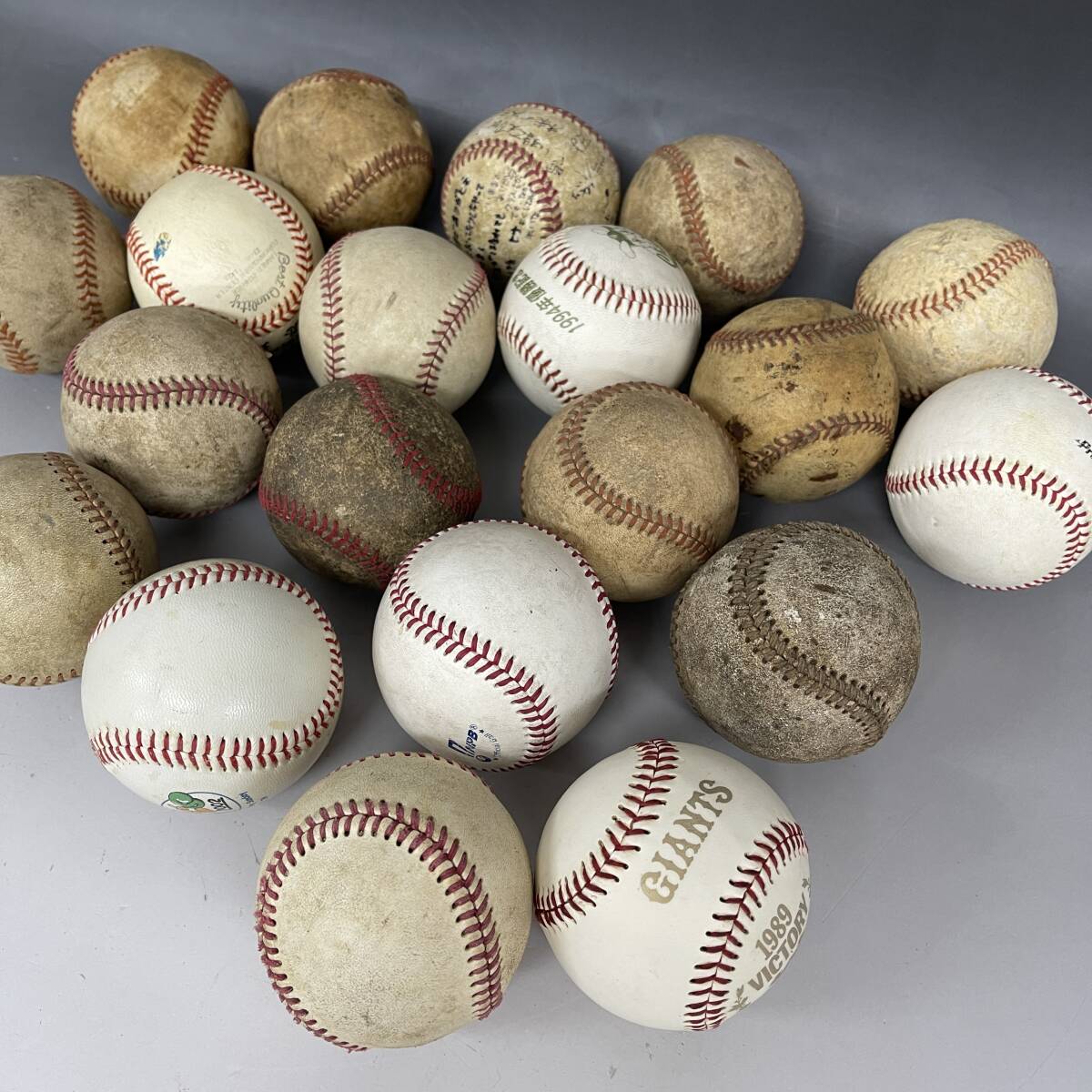 Yahoo!オークション - KF8/4 中古 硬式 野球ボール 20球 少年野球 高校...