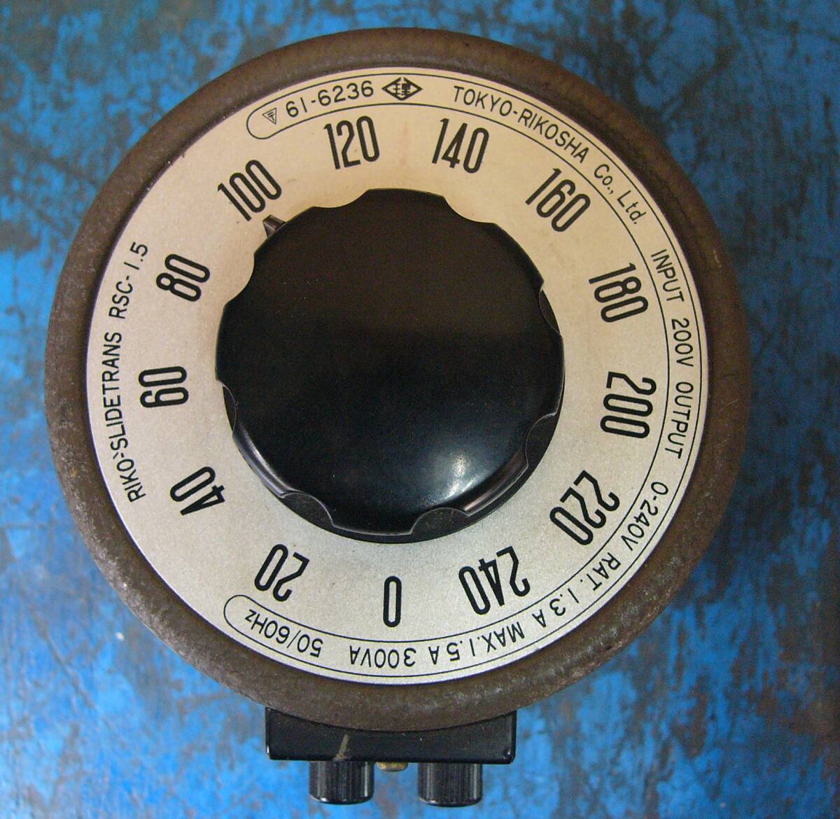 Yahoo!オークション - RIKO RSC-1.5 スライダック 珍しい入力AC200V 動...