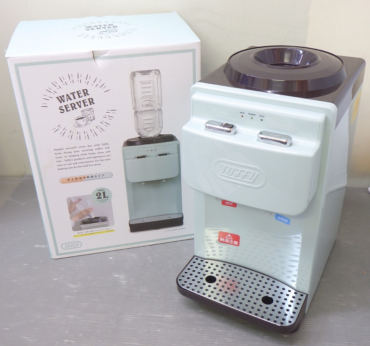 Yahoo!オークション - 使用少 Toffy 2Lペットボトル水用 ウォーターサ...