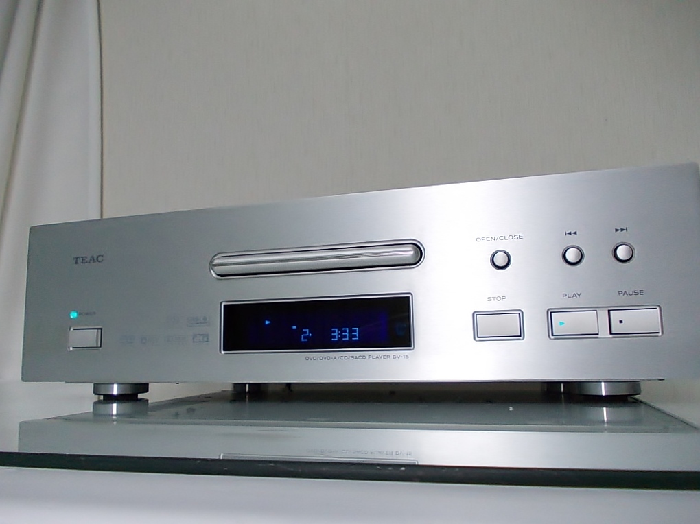 Yahoo!オークション - TEAC DV-15 SACD/CD/DVDプレイヤー ティアック ...