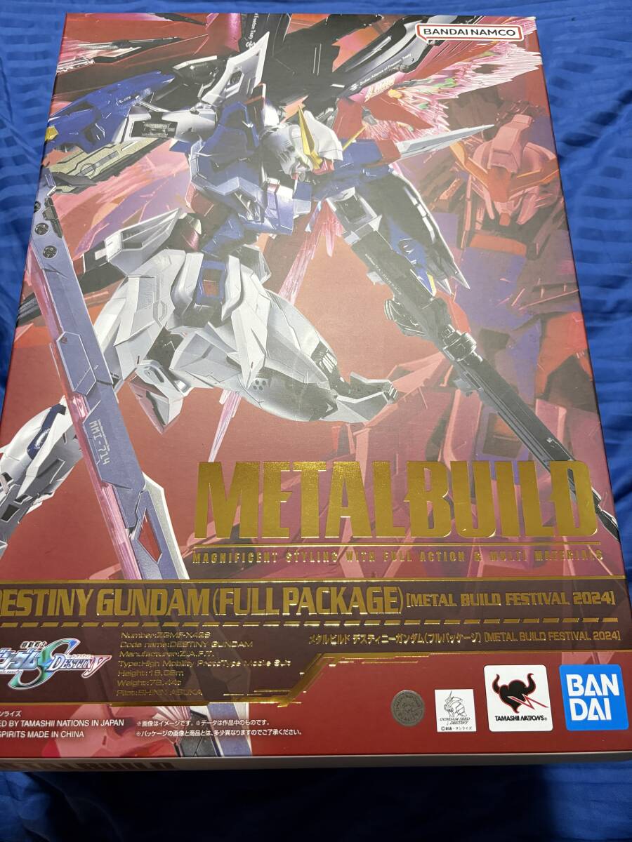 未開封 METAL BUILD デスティニーガンダム(フルパッケージ 未開封 METAL BUILD デスティニーガンダム(フルパッケージ