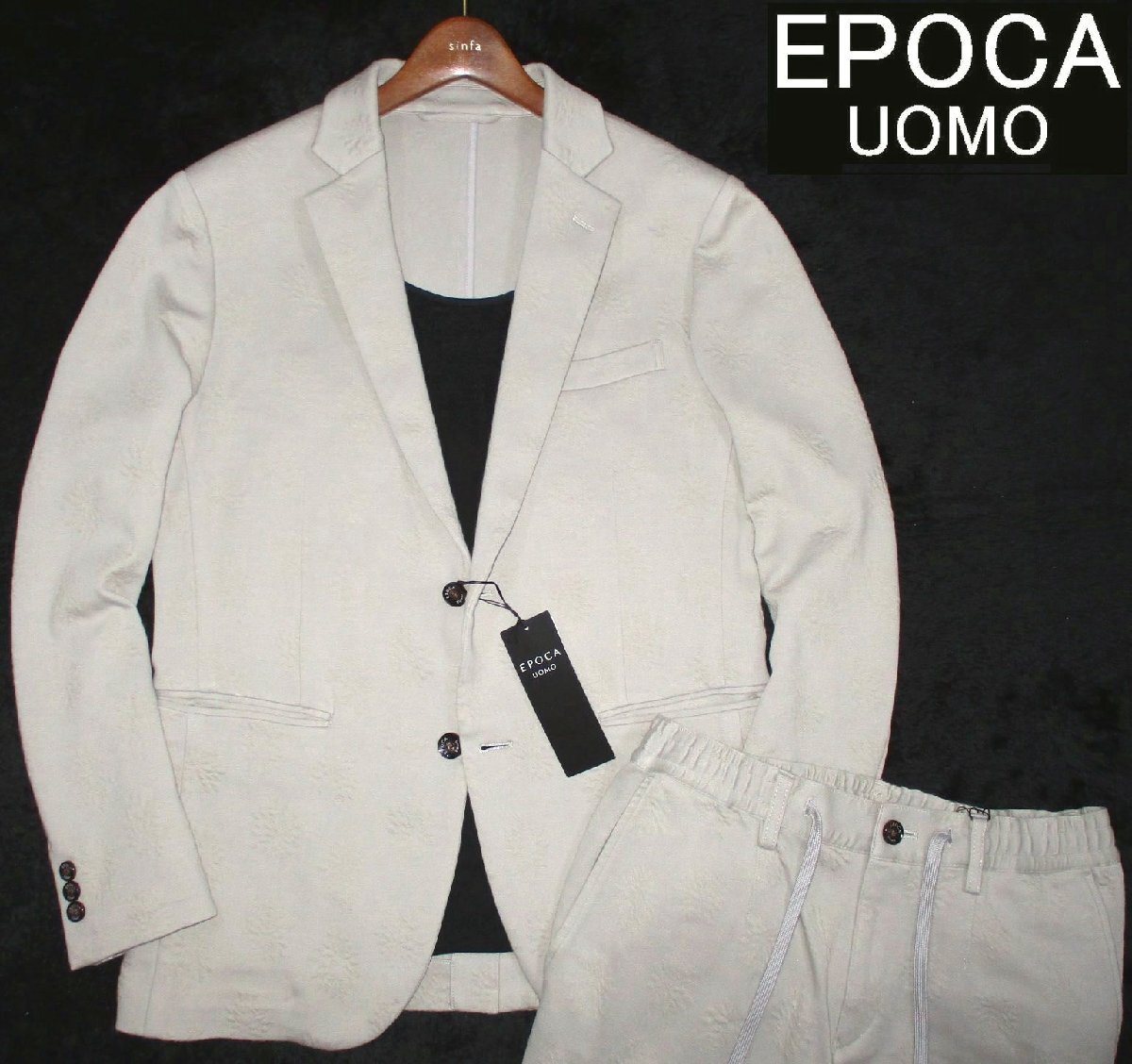 Yahoo!オークション - 新品 春物 M 定価￥118 800 エポカ・ウォモ EPOC...