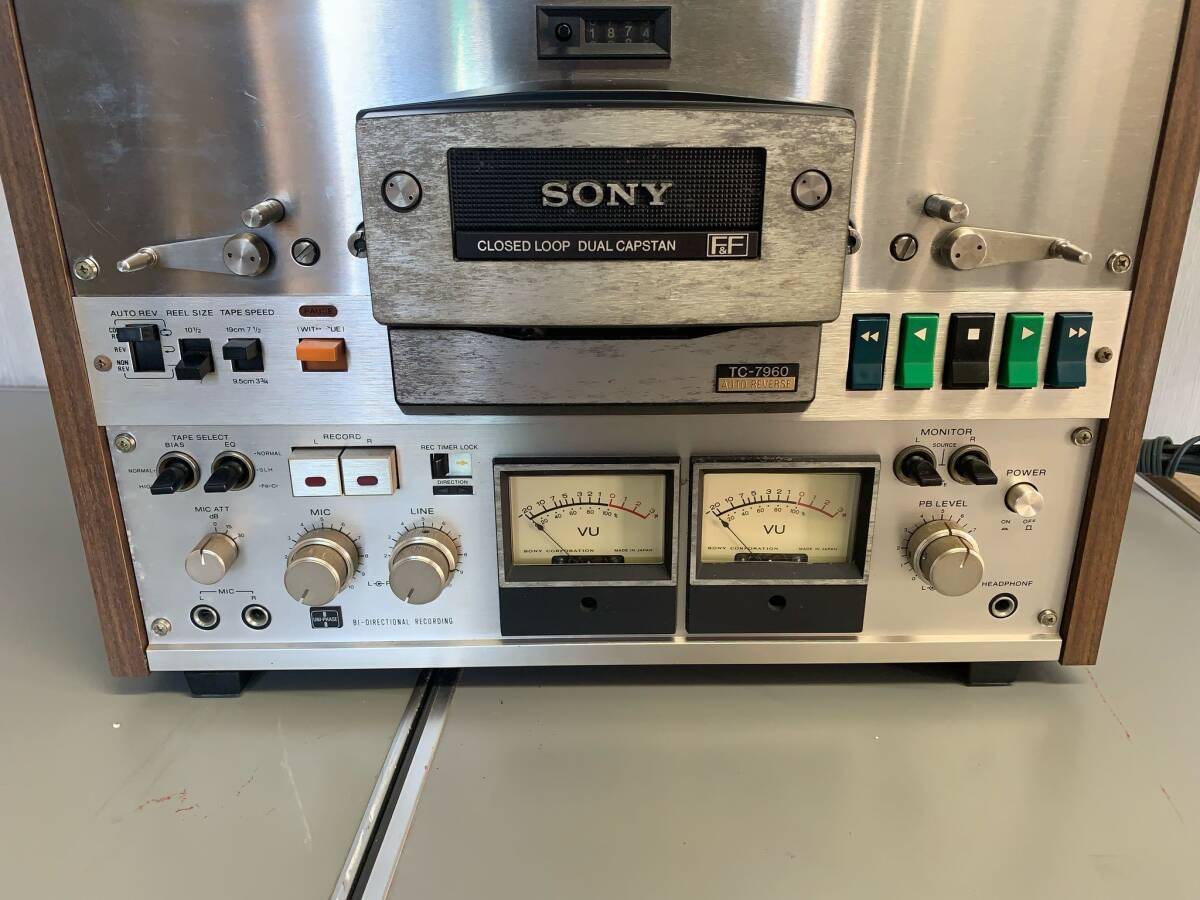 Yahoo!オークション - 【通電のみ】 SONY ソニー TC-7960 オープンリー...