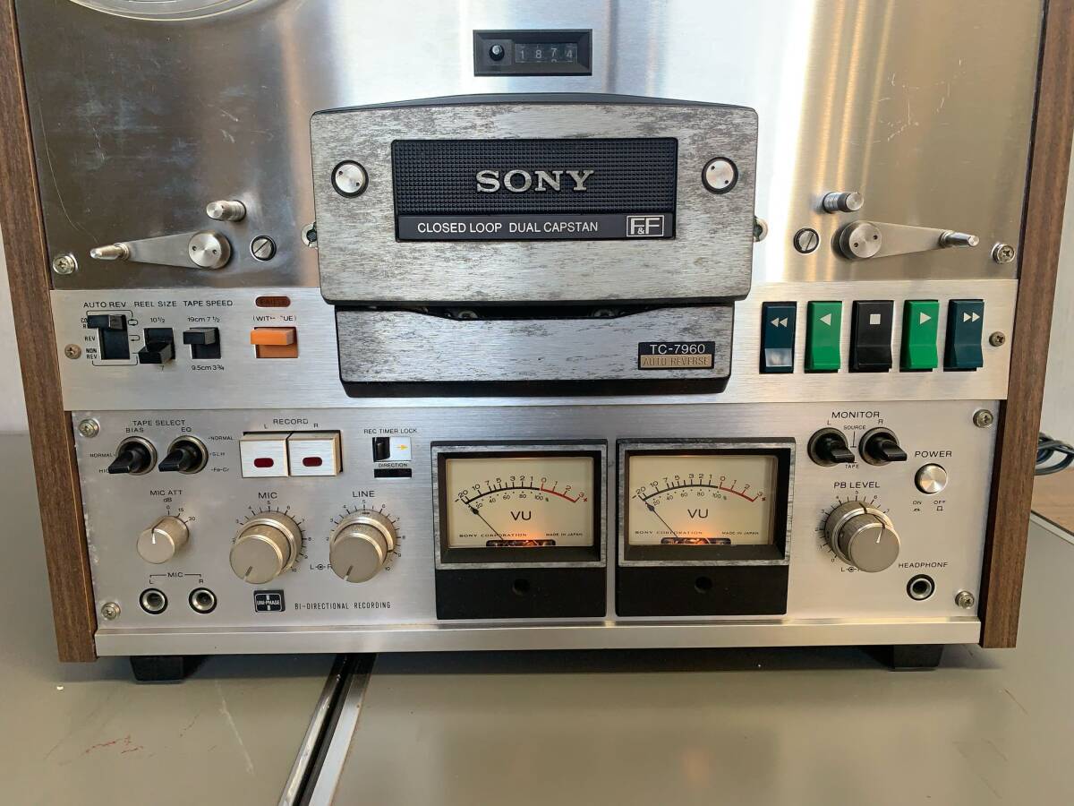 Yahoo!オークション - 【通電のみ】 SONY ソニー TC-7960 オープンリー...