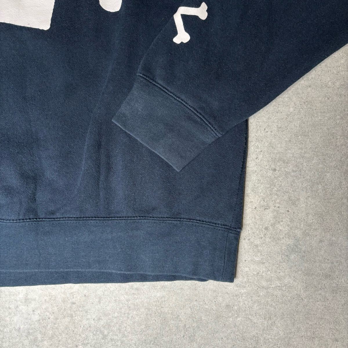 OLD STUSSY スウェット 骨 スカル ドクロ 全面プリント 希少 黒 OLD STUSSY スウェット 骨 スカル ドクロ 全面プリント 希少 黒