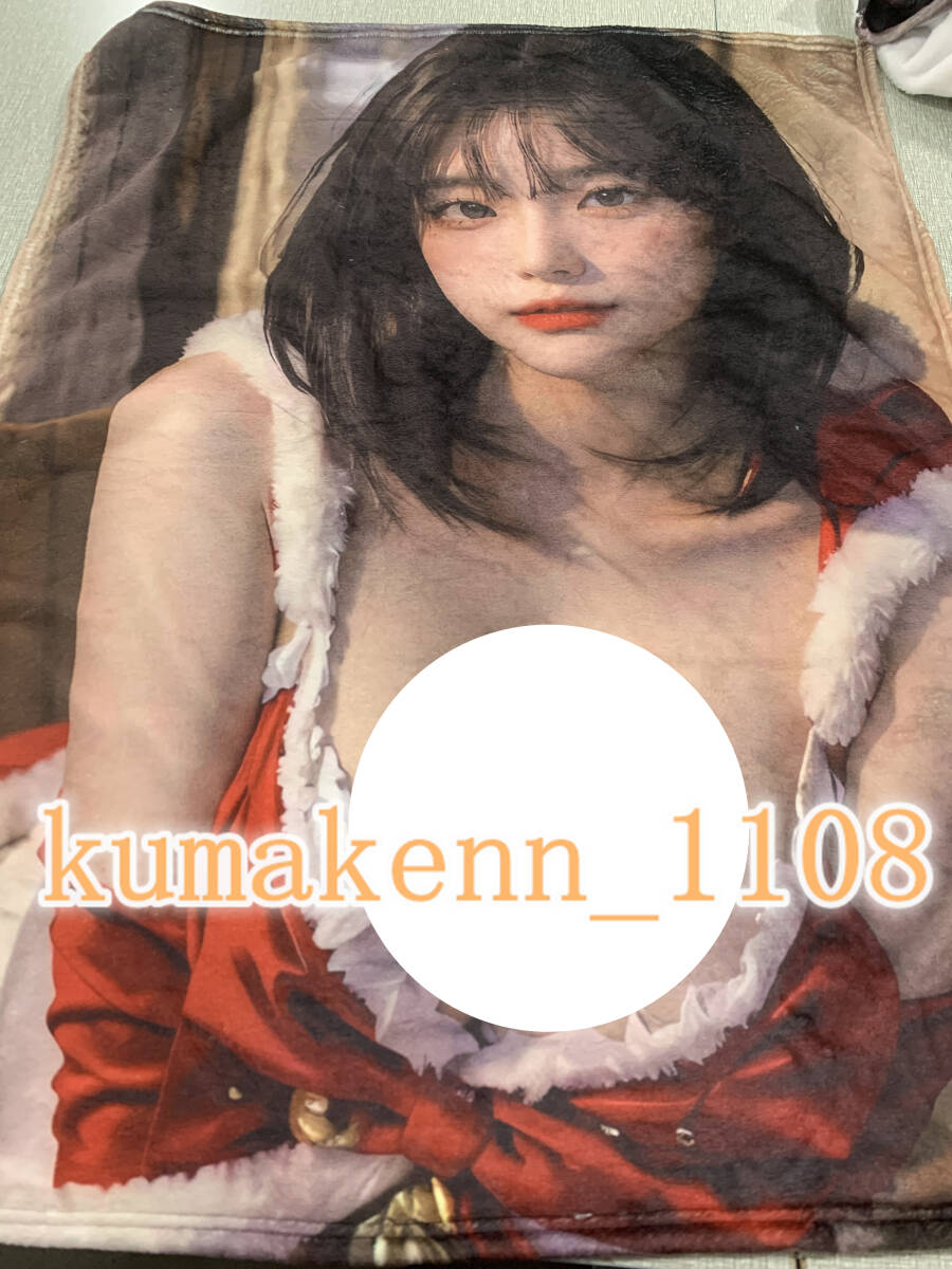 Yahoo!オークション - クリスマスの少女 タオルケット 100cmx75cm AI...