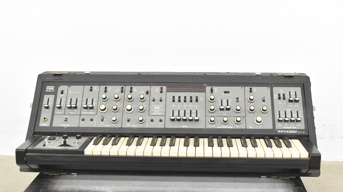 Yahoo!オークション - 【 J 】 940 Roland SH5 アナログシンセサイザー...