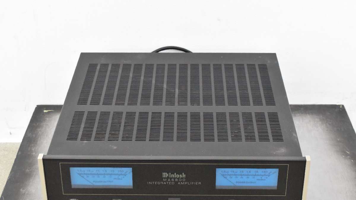 Yahoo!オークション - 【 C 】 2870 McIntosh MA6800 プリメインアンプ...