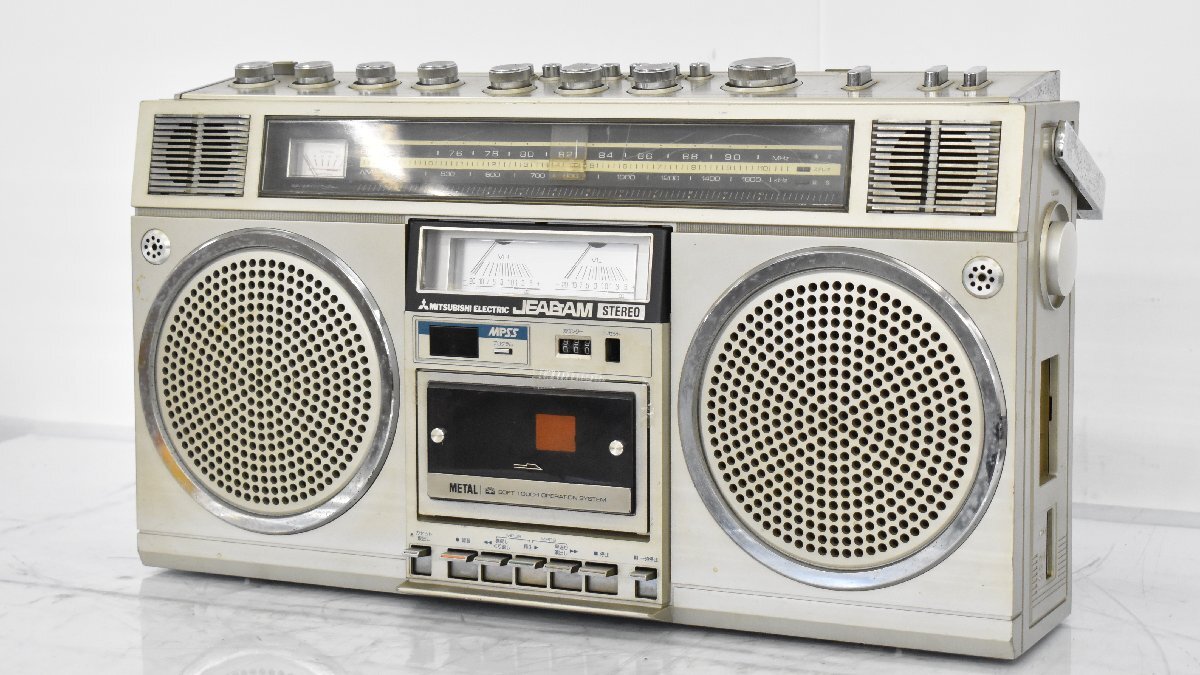 Yahoo!オークション - 【 C 】252 MITSUBISHI JEAGAM JR-811 ラジカセ ...