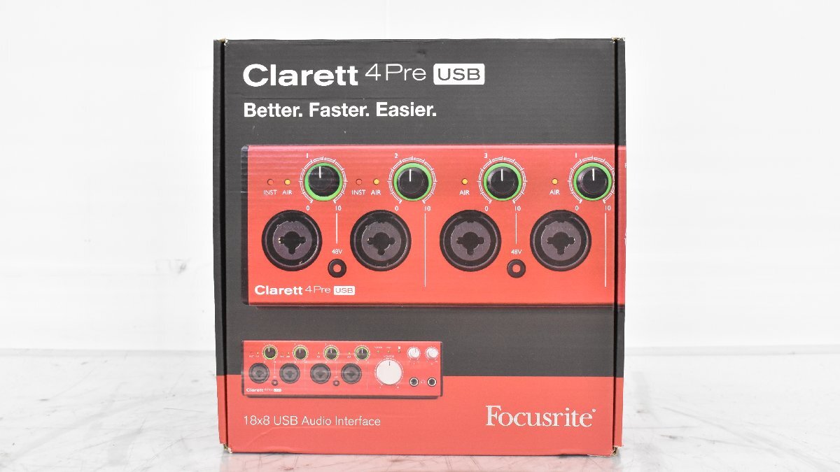 Yahoo!オークション - 【 C 】557 Focusrite Clarett 4pre USB オーデ...