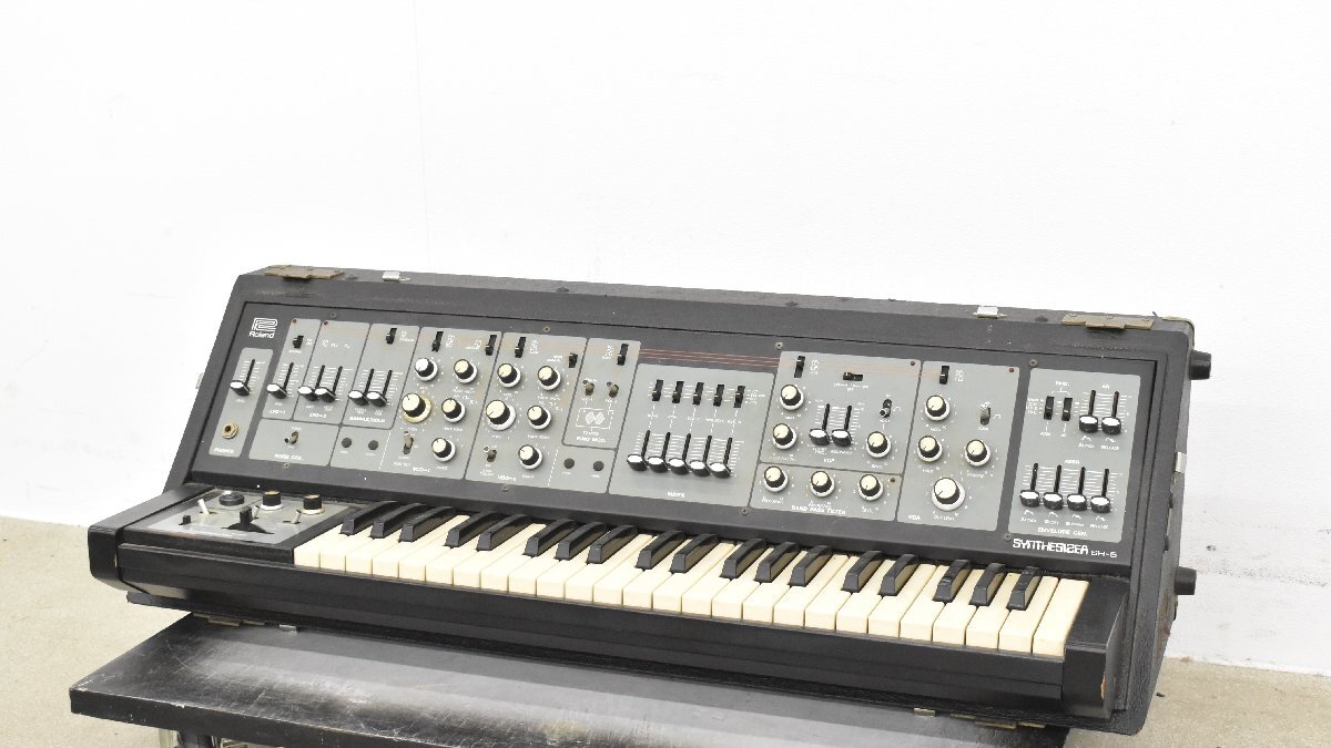 Yahoo!オークション - 【 J 】 940 Roland SH5 アナログシンセサイザー...