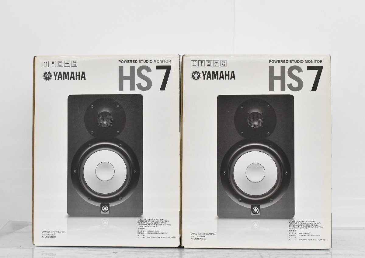 Yahoo!オークション - 【 C 】424 YAMAHA HS7 パワードスピーカー ヤマ...