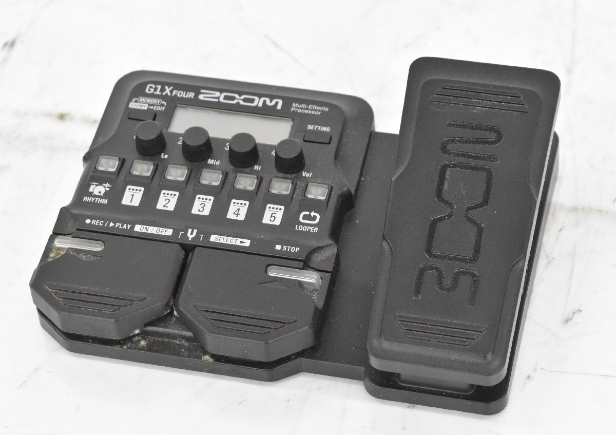 Yahoo!オークション - 【 C 】1013 ZOOM G1X FOUR ギター用マルチエフ...