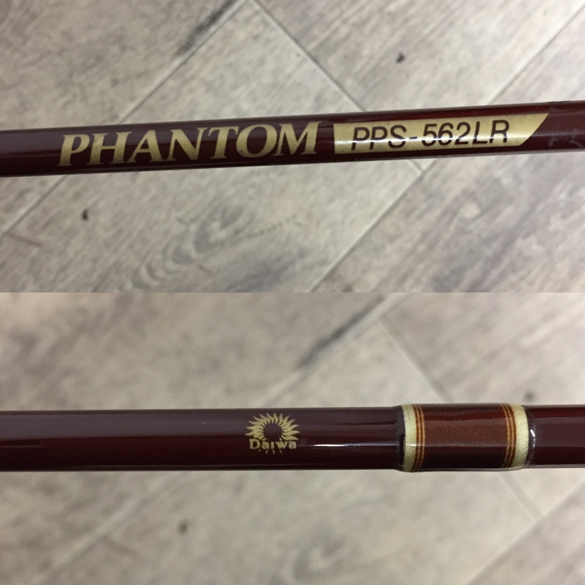 Yahoo!オークション - DAIWA/ダイワ PHANTOM PPS-562LR 釣竿 168cm 2ピ...