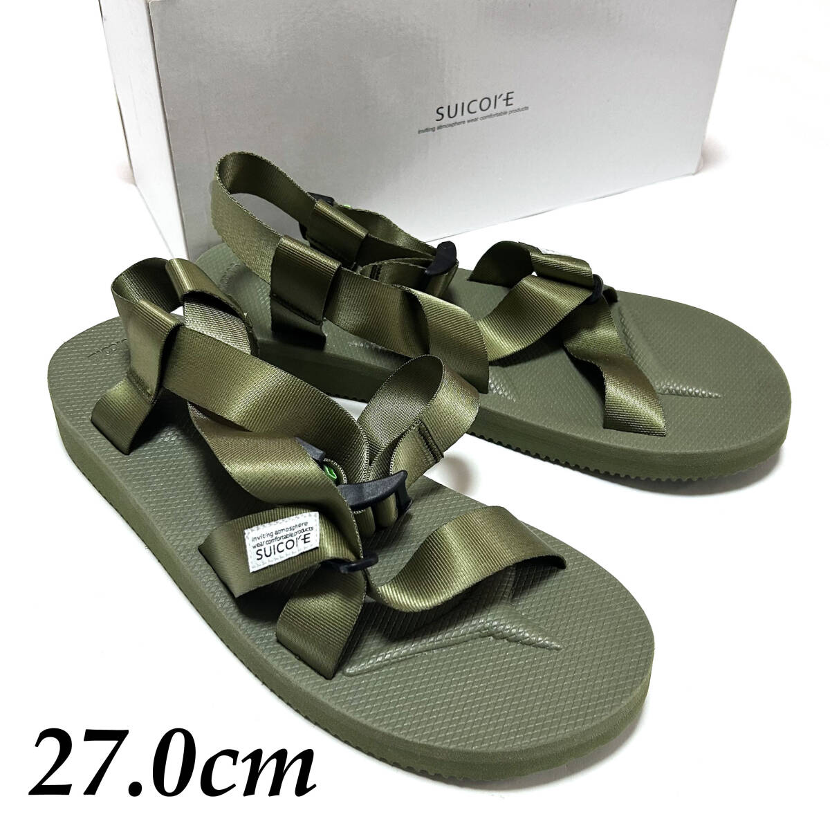 Yahoo!オークション - 新品 箱あり 27cm スイコック クロスストラップ ...