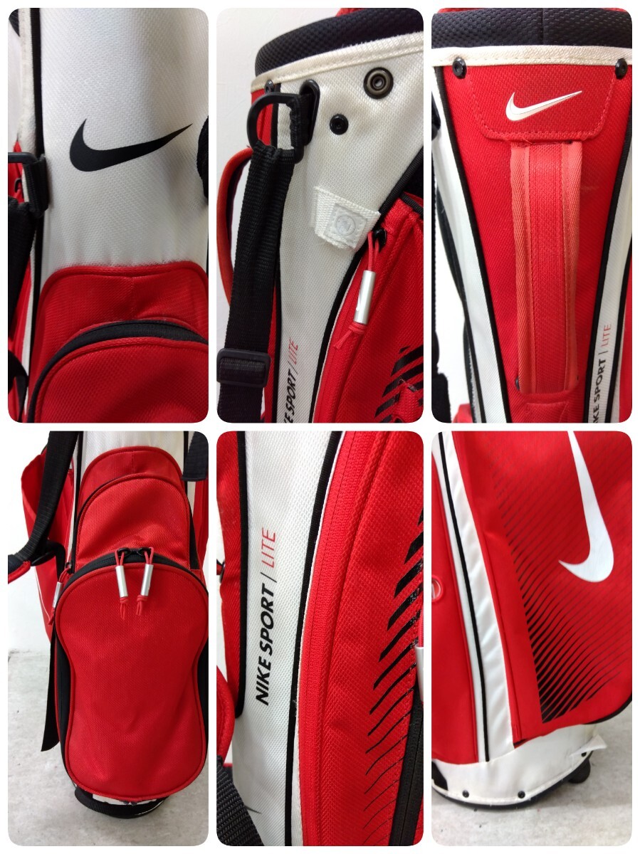 Yahoo!オークション - NIKE スタンド式キャディバッグ 1.9kg 5分割 ナ...