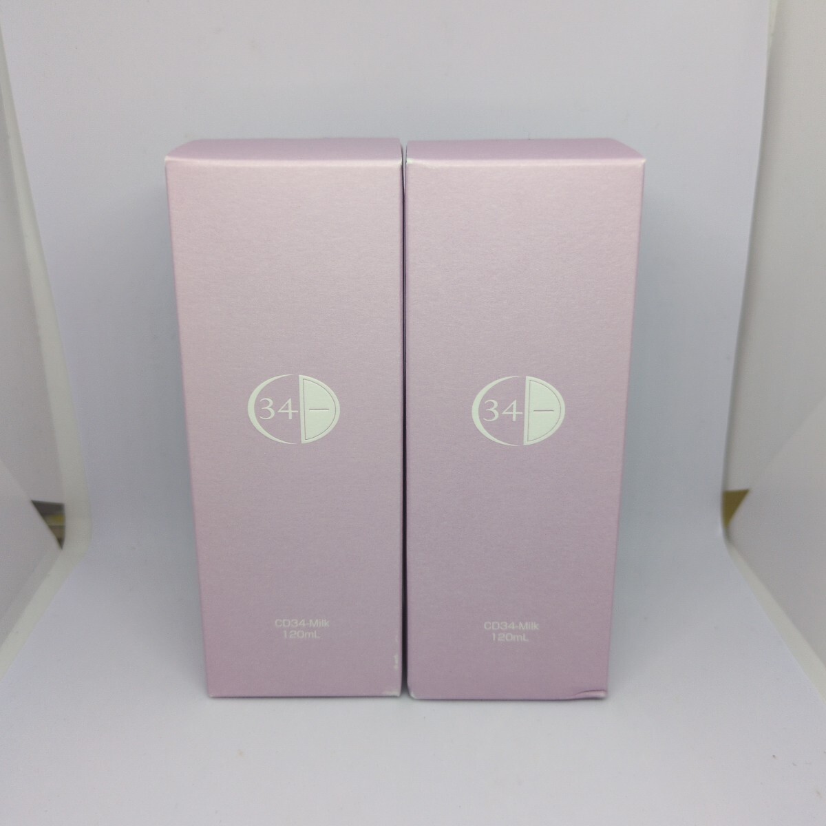 Yahoo!オークション - 【J156】CD34 マイナス ミルク 120ML 乳液 2個セ...