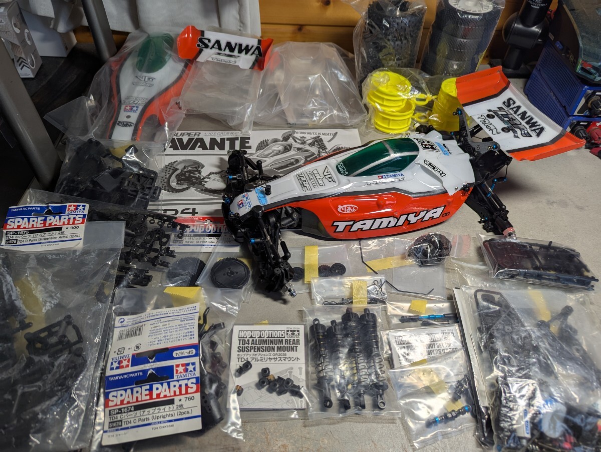 Yahoo!オークション - タミヤ TD4 スーパーアバンテ TD2へコンバート可...