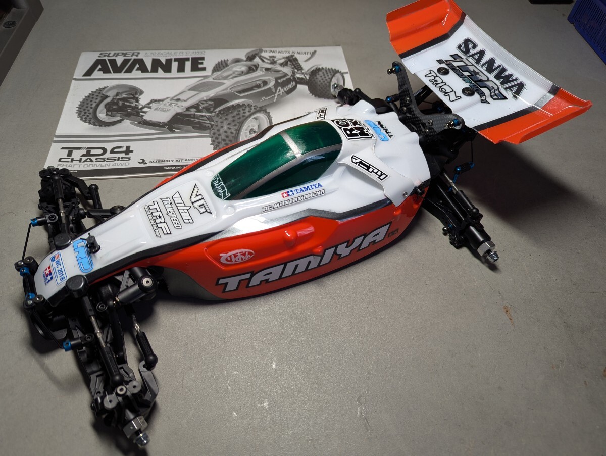Yahoo!オークション - タミヤ TD4 スーパーアバンテ TD2へコンバート可...