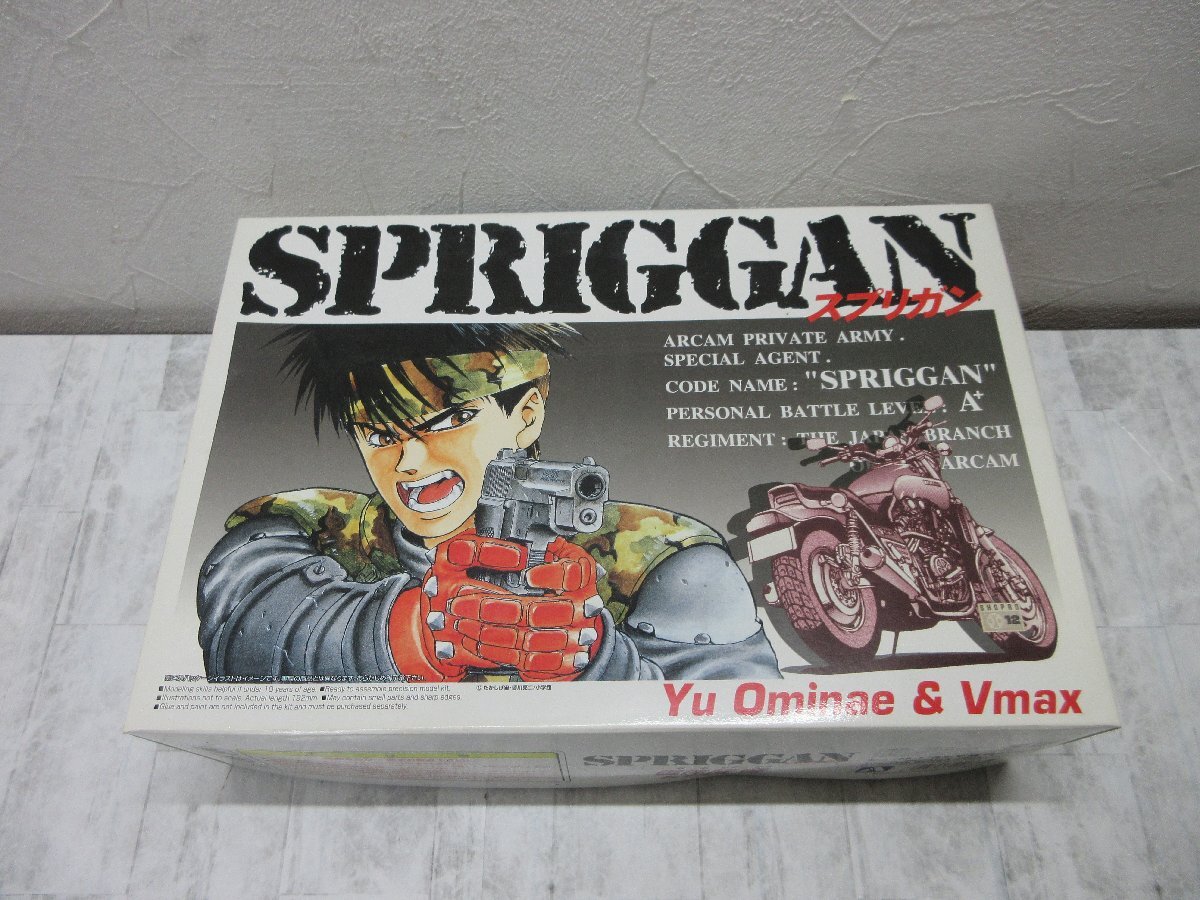 Yahoo!オークション - f 【未組立】アオシマ SPRIGGAN スプリガン 御神...