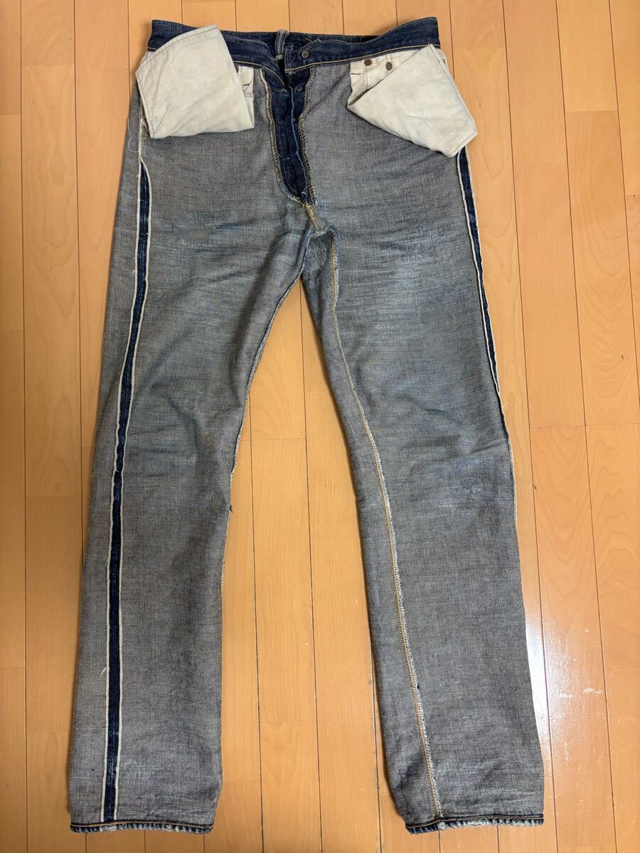 50年代 激色落ち Levi's 501XX オリジナル 革パッチ期(W32 50年代 激色落ち Levi's 501XX オリジナル 革パッチ期(W32