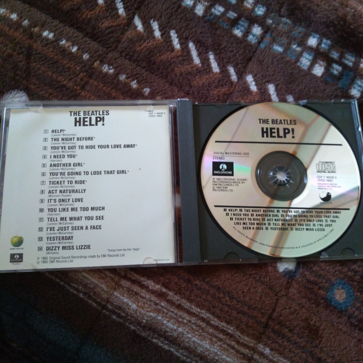 Yahoo!オークション - THE BEATLES/HELP /CD ザ・ビートルズ ヘルプ