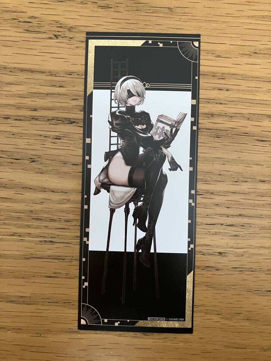 Yahoo!オークション - NieR Automata ニーアオートマタ しおり 2B