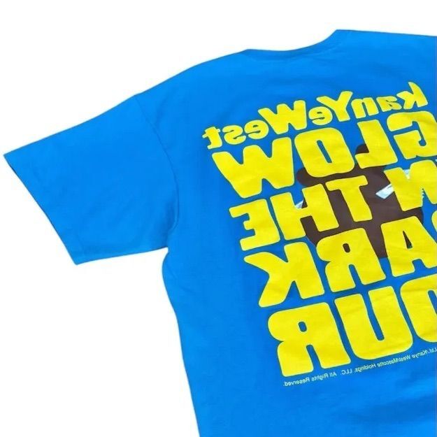 カニエ ウエスト Kanye West 【 GLOW IN THE DARK TOUR Tshirt カニエ ウエスト Kanye West 【 GLOW IN THE DARK TOUR Tshirt