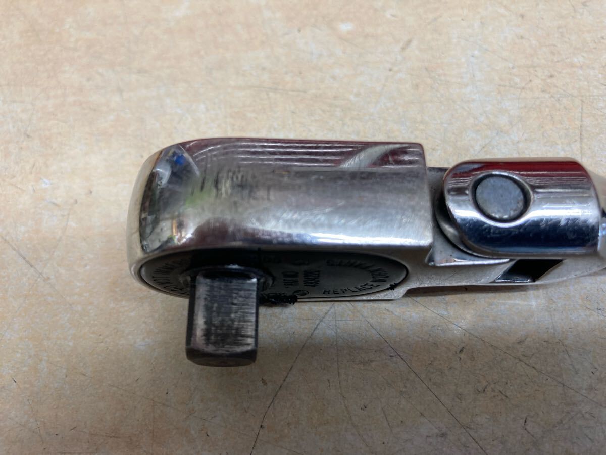 Yahoo!オークション - 旧ロゴスナップオン3/8ラチェットハンドル F832