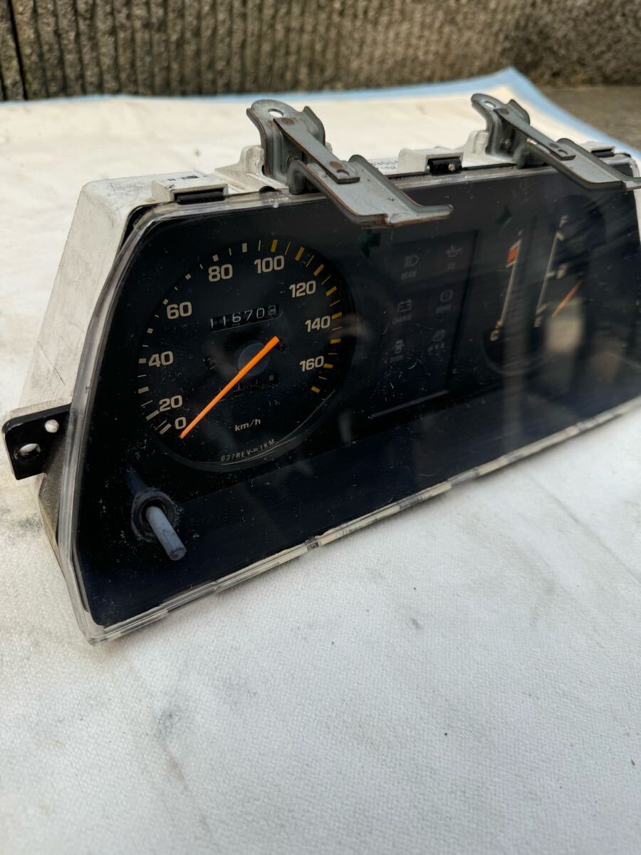 Yahoo!オークション - KP61 トヨタ スターレット 後期 純正メーター 3...