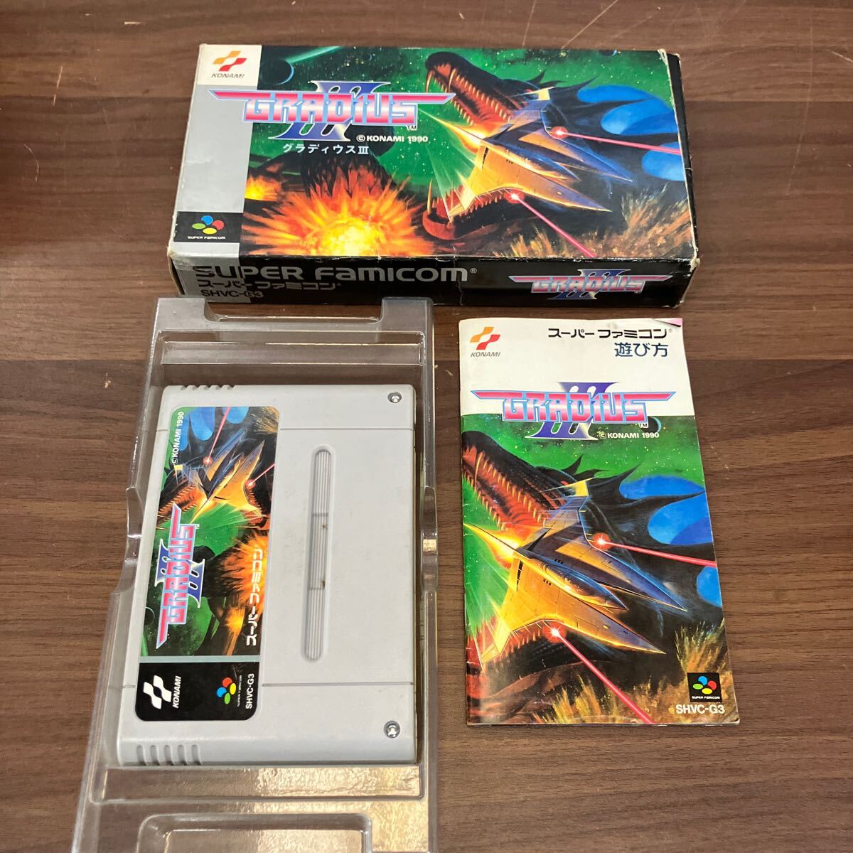 Yahoo!オークション - 当時物 グラディウスIII SFC スーパーファミコ...