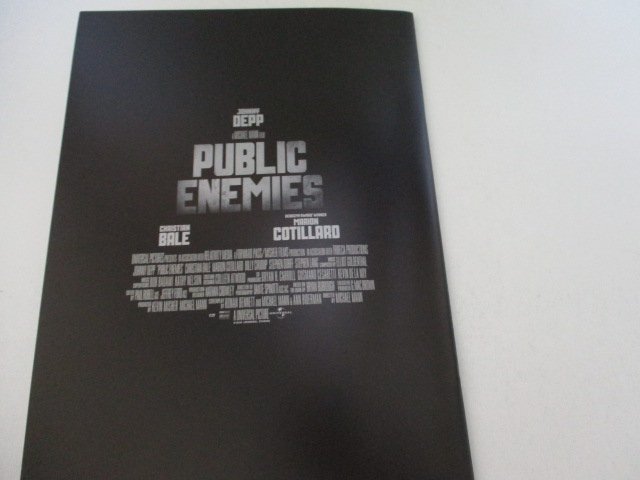 Yahoo!オークション - A4パンフN25・パブリック・エネミーズ・ジョニ...