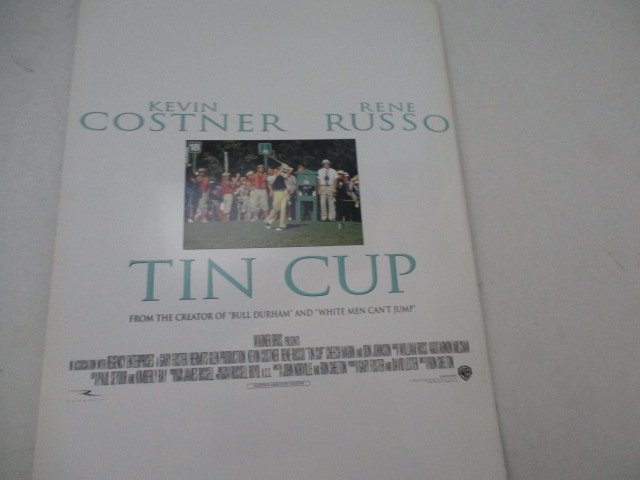 Yahoo!オークション - A4パンフO14・ティン・カップ・ケヴィン・コス...