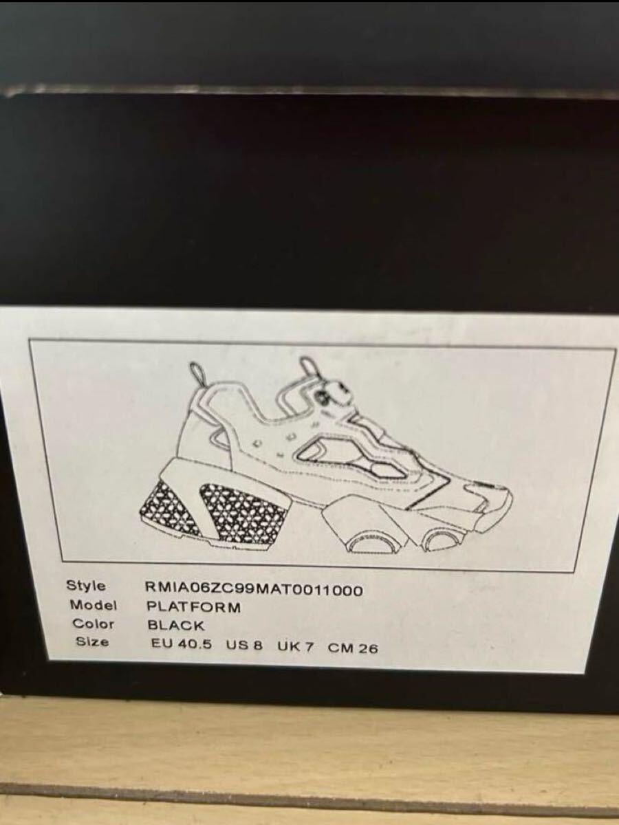 noir kei ninomiya × Reebok ポンプフューリー ノワールケイ noir kei ninomiya × Reebok ポンプフューリー ノワールケイ