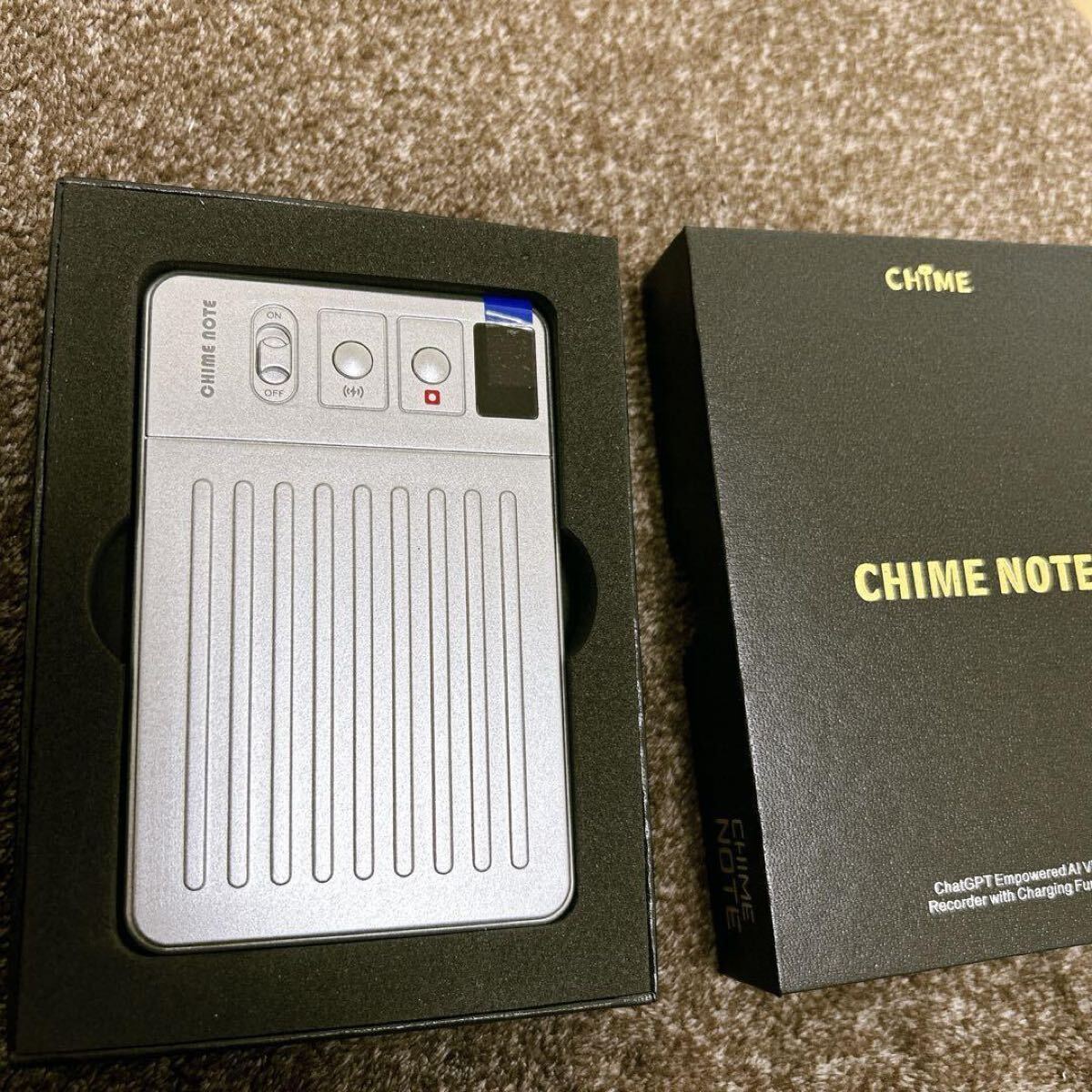 Yahoo!オークション - 新品・未使用 CHIME NOTE PRO AI ボイスレコーダ...