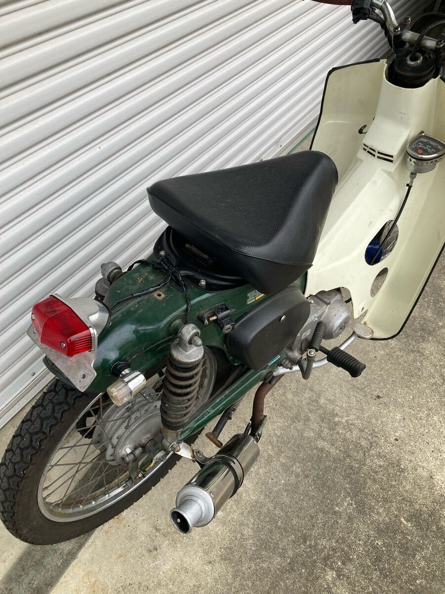 Yahoo!オークション - 現状 エンジン実動 難あり スーパーカブ C50 カ...