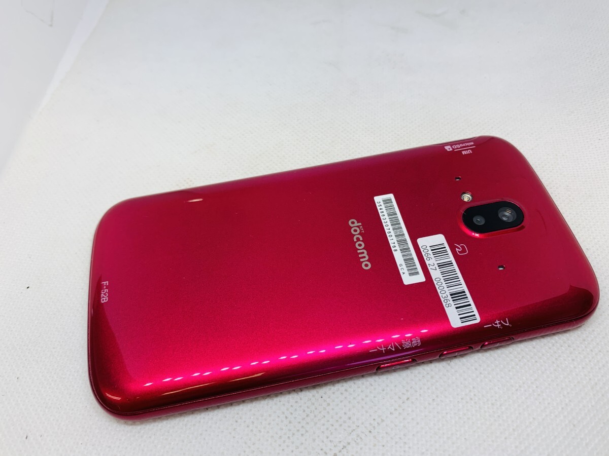 Yahoo!オークション - 送料無料 良品 docomo F-52B ピンク 0066270000...