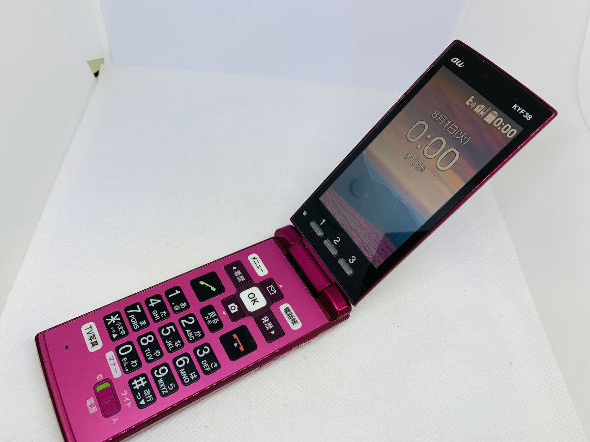 Yahoo!オークション - 送料無料 au KYF38 ピンク 0015270011148 SYS 0...