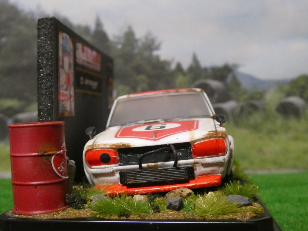 懐かしの昭和レトロな風景 1/32 NISSAN スカイライン 2000GT-R 懐かしの昭和レトロな風景 1/32 NISSAN スカイライン 2000GT-R
