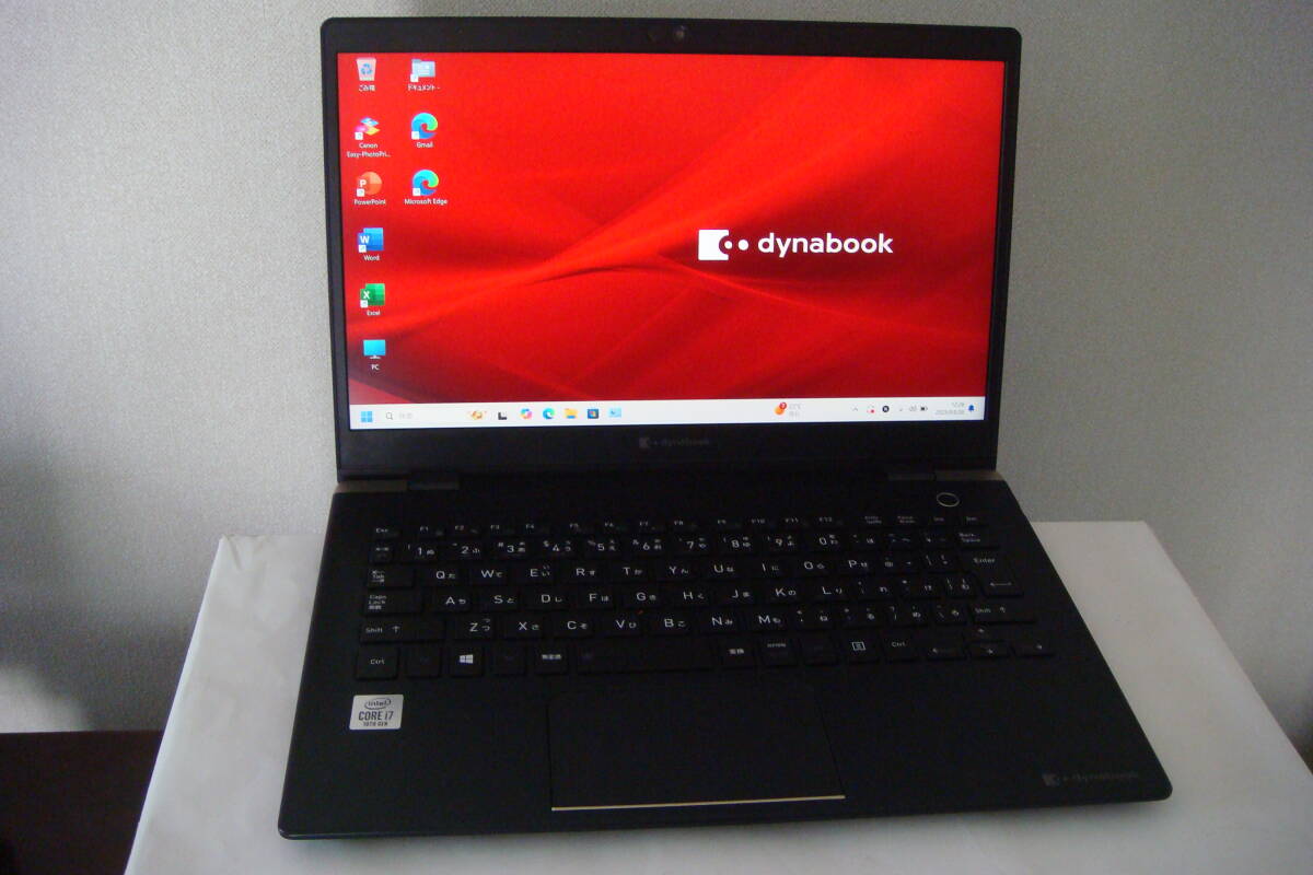Yahoo!オークション - 美品 dynabook 13.3型 G83/FR Windows11Pro core...