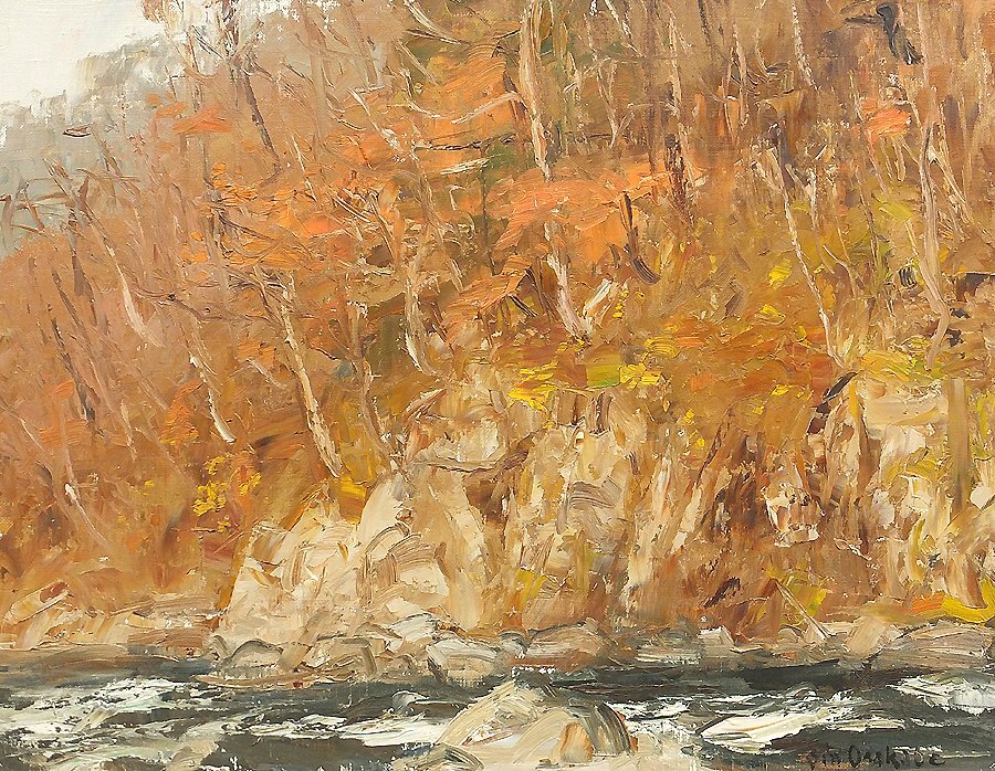 Yahoo!オークション - 【GLC】刑部人 「渓流（塩原）」 日動画廊取扱・...