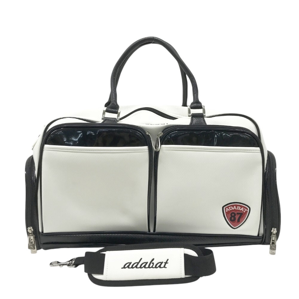 Yahoo!オークション - ADABAT アダバット 2WAY ボストンバッグ シュー...