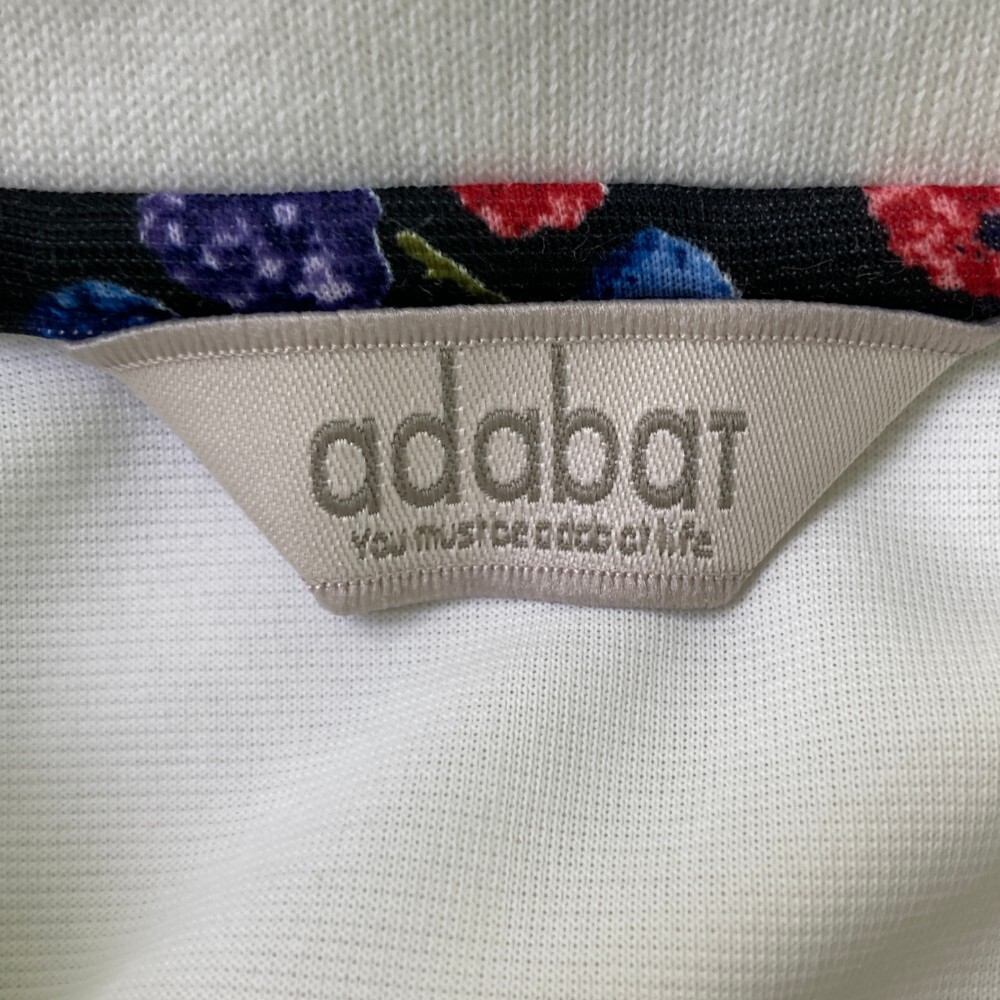 Yahoo!オークション - ADABAT アダバット 半袖ポロシャツ ホワイト系 4...
