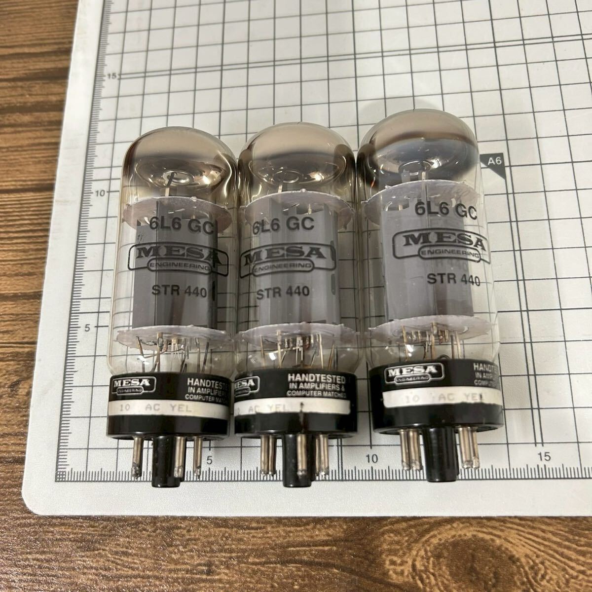 Yahoo!オークション - 【3本セット】MESA 6L6 GC STR440 真空管 engine...
