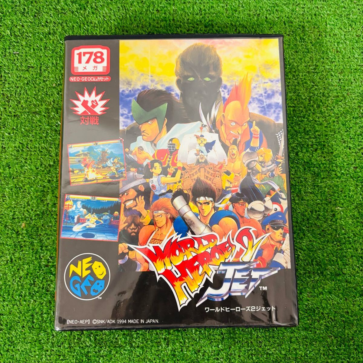 Yahoo!オークション - a719 ワールドヒーローズ2ジェット ネオジオ NEO...