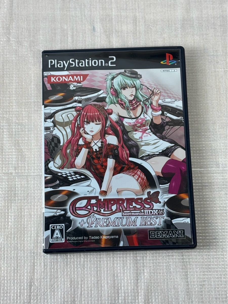a25040076nn PlayStation 2用ゲームソフト beatmania II DX 16 EMPRESS + PREMIUM BEST(タイトル)｜売買されたオークション情報 ...