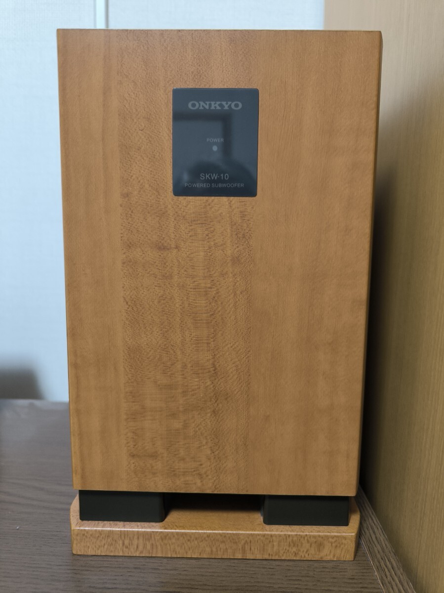 Yahoo!オークション - onkyo SKW-10 アンプ内蔵サブウーハー40W