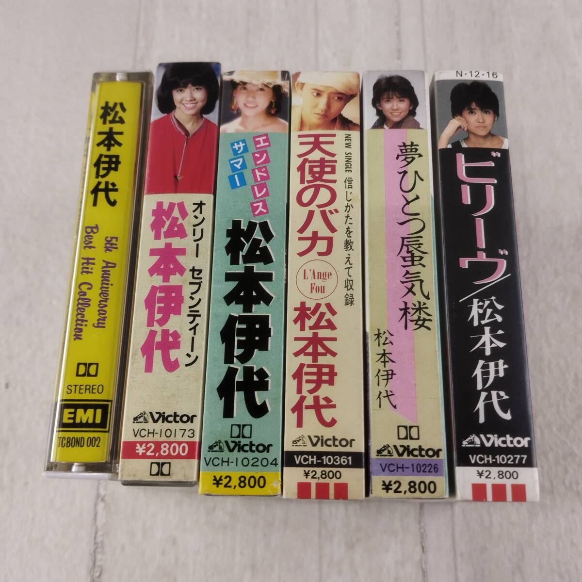 Yahoo!オークション - 1K1 カセットテープ 松本伊代 天使のバカ ビリー...